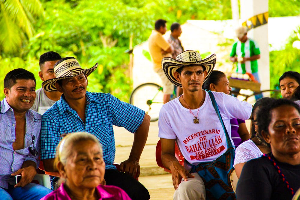 Celebración en Tuchín, Colombia
