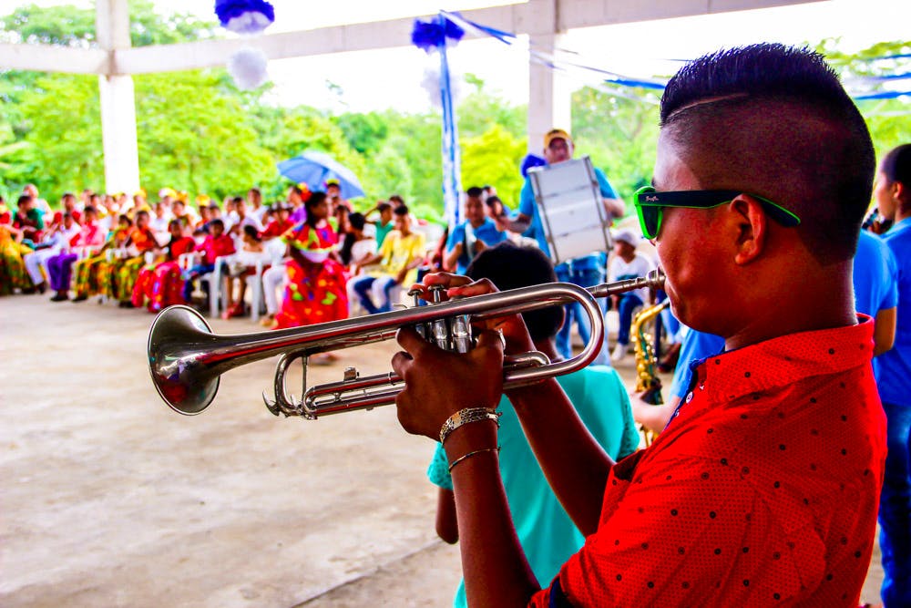 Celebración en Tuchín, Colombia