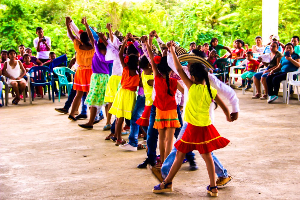 Celebración en Tuchín, Colombia